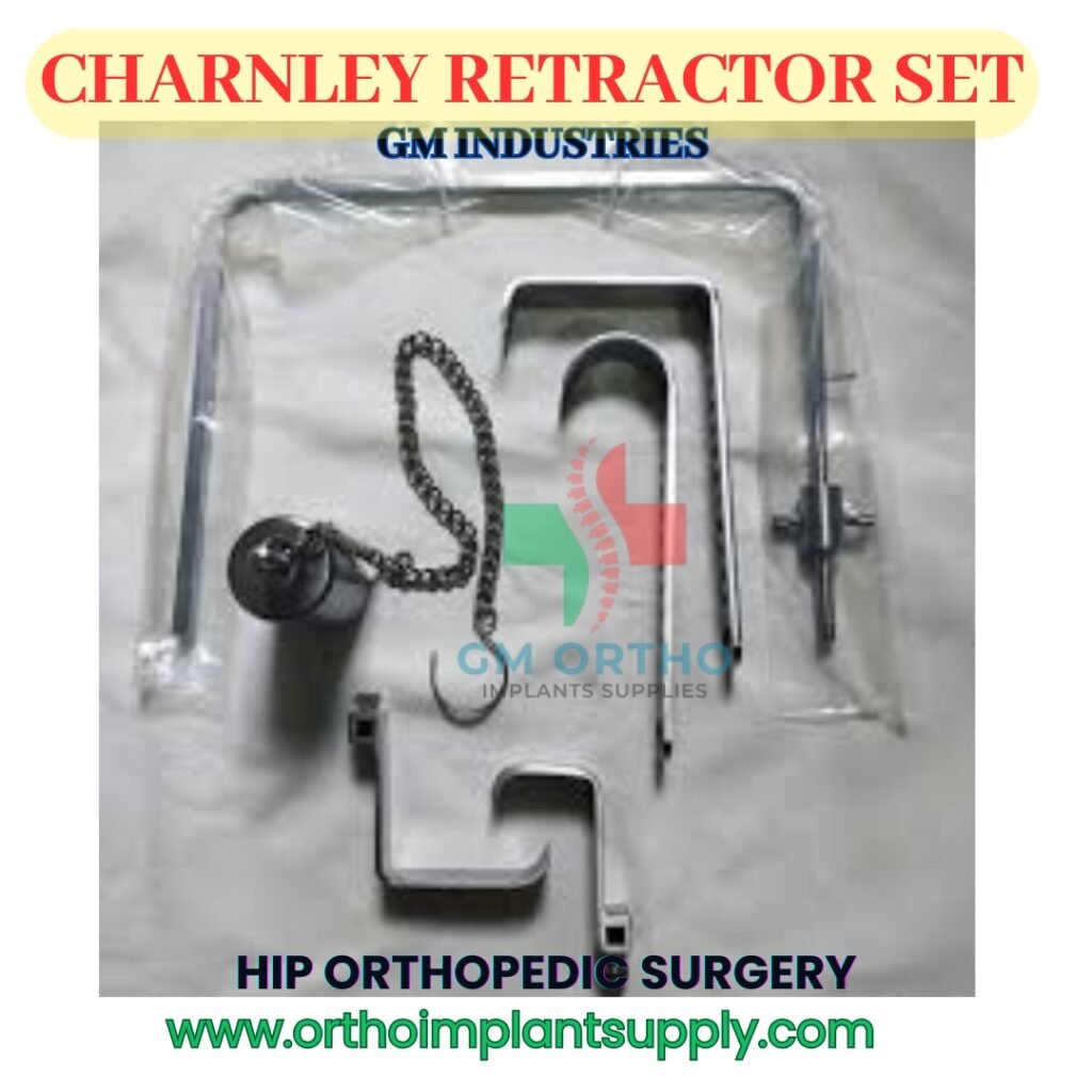 Charnley Retractor Set Hip surgery 6pcs Orthopedic tools German Standard
