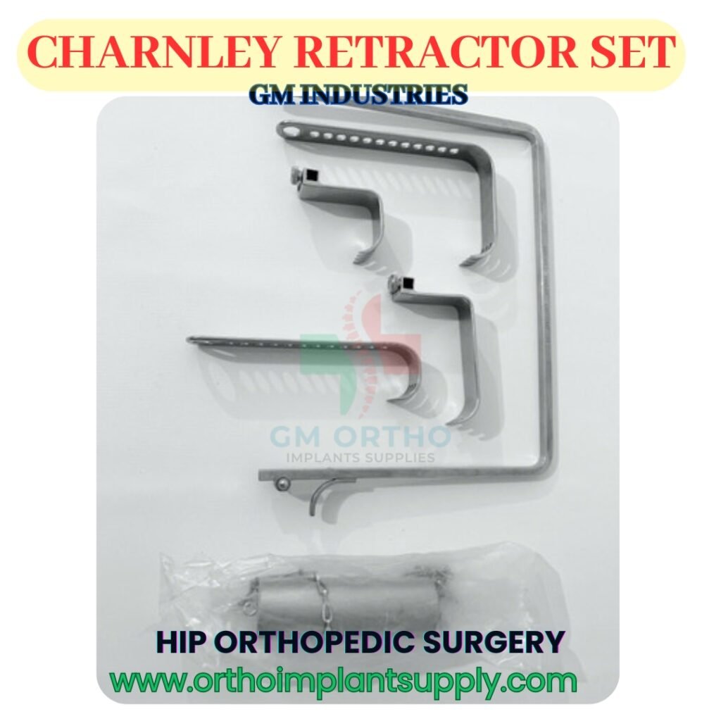Charnley Retractor Set Hip surgery 6pcs Orthopedic tools German Standard